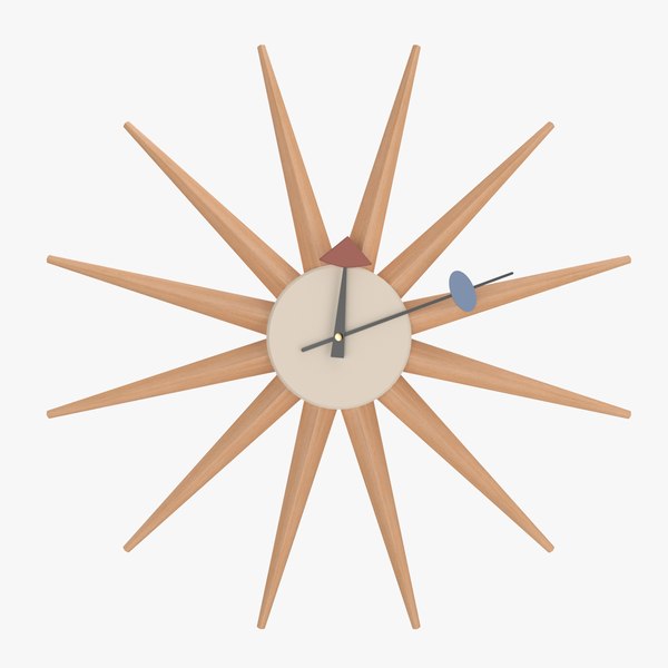 modelo 3d Wall clock modern design zegar - TurboSquid 2021186