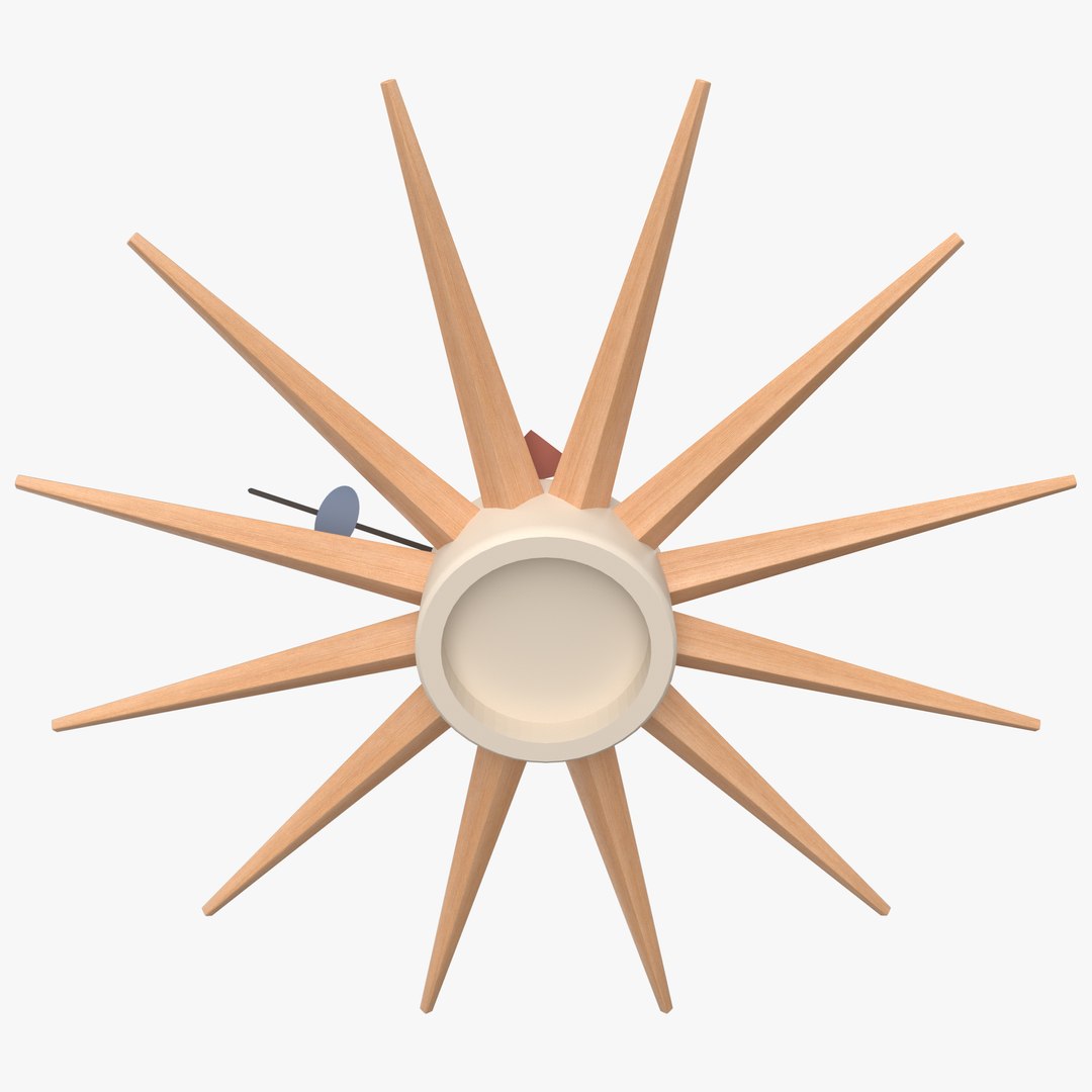 3D Model Wall Clock Modern Design Zegar - TurboSquid 2021186