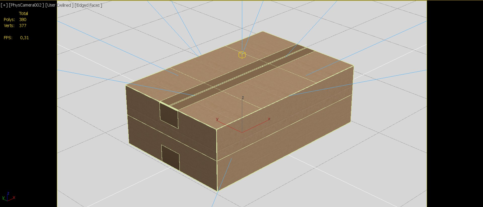 Closed Cardboard Box 3D Model 3D Model 3D Model - TurboSquid 1969371