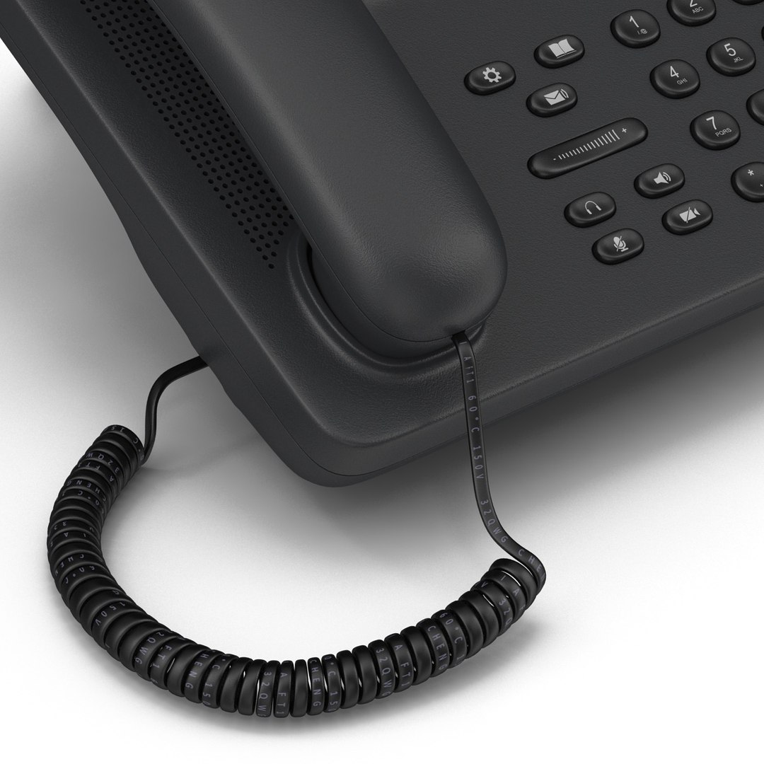 3d model cisco unified ip phone