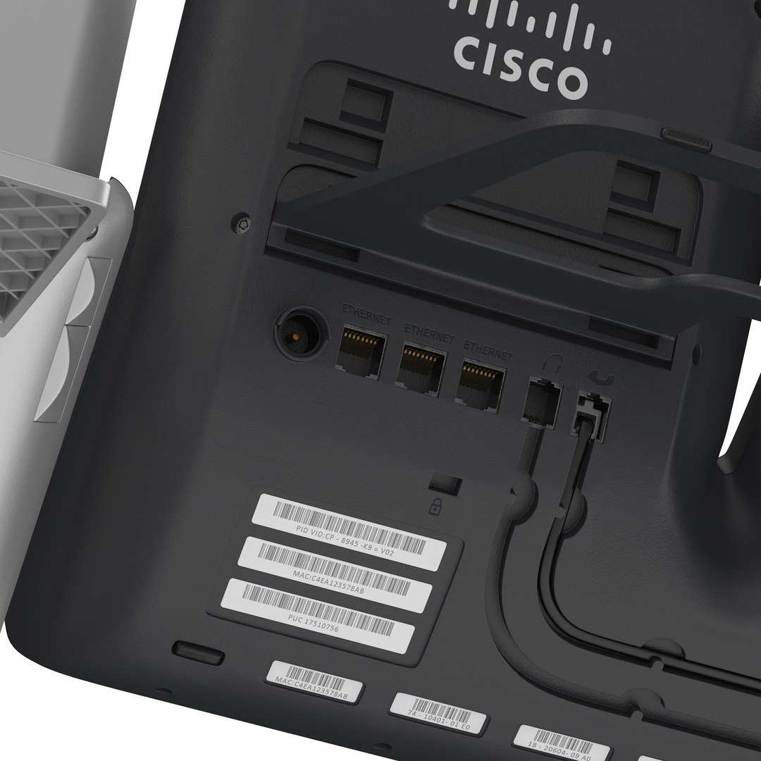 3d model cisco unified ip phone