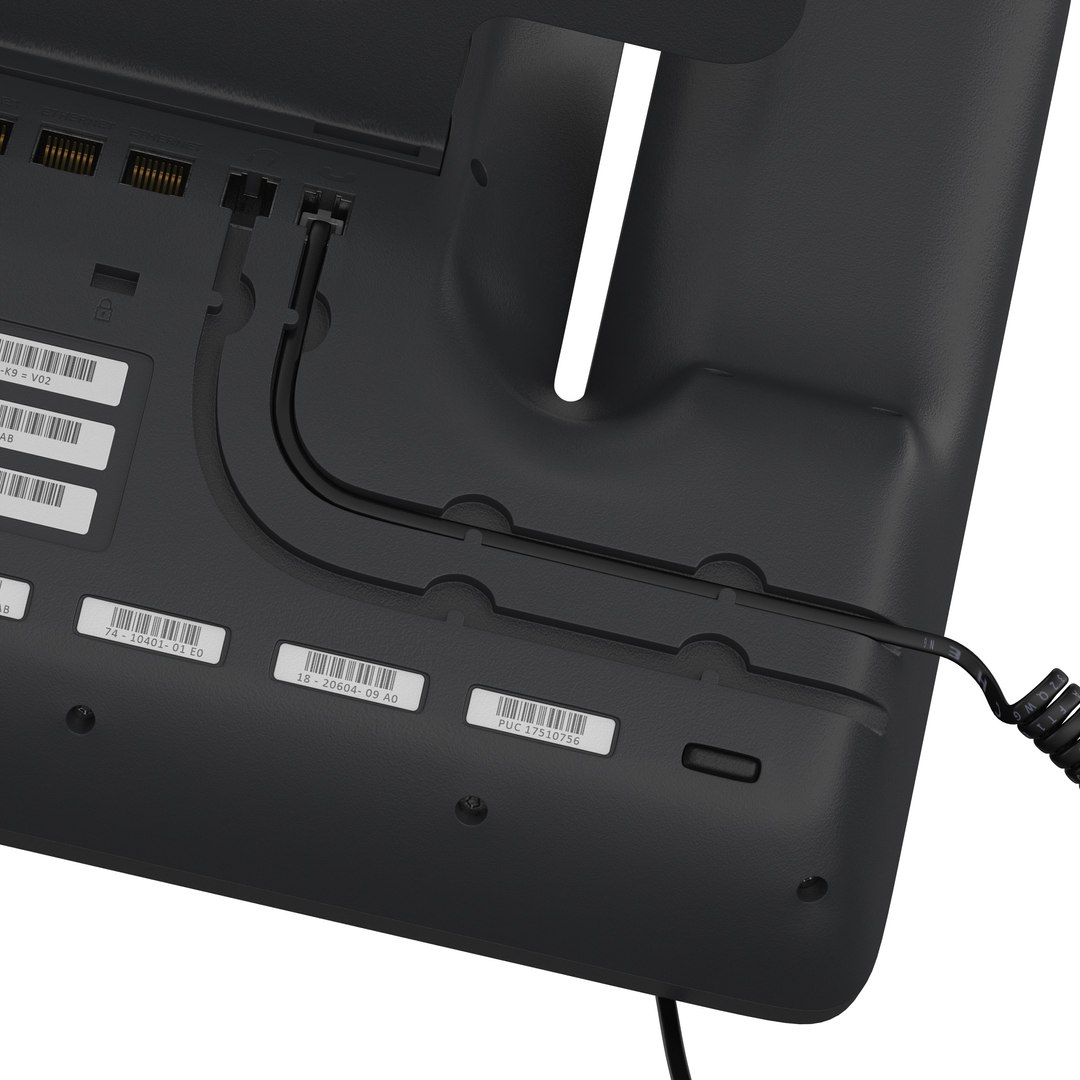 3d model cisco unified ip phone