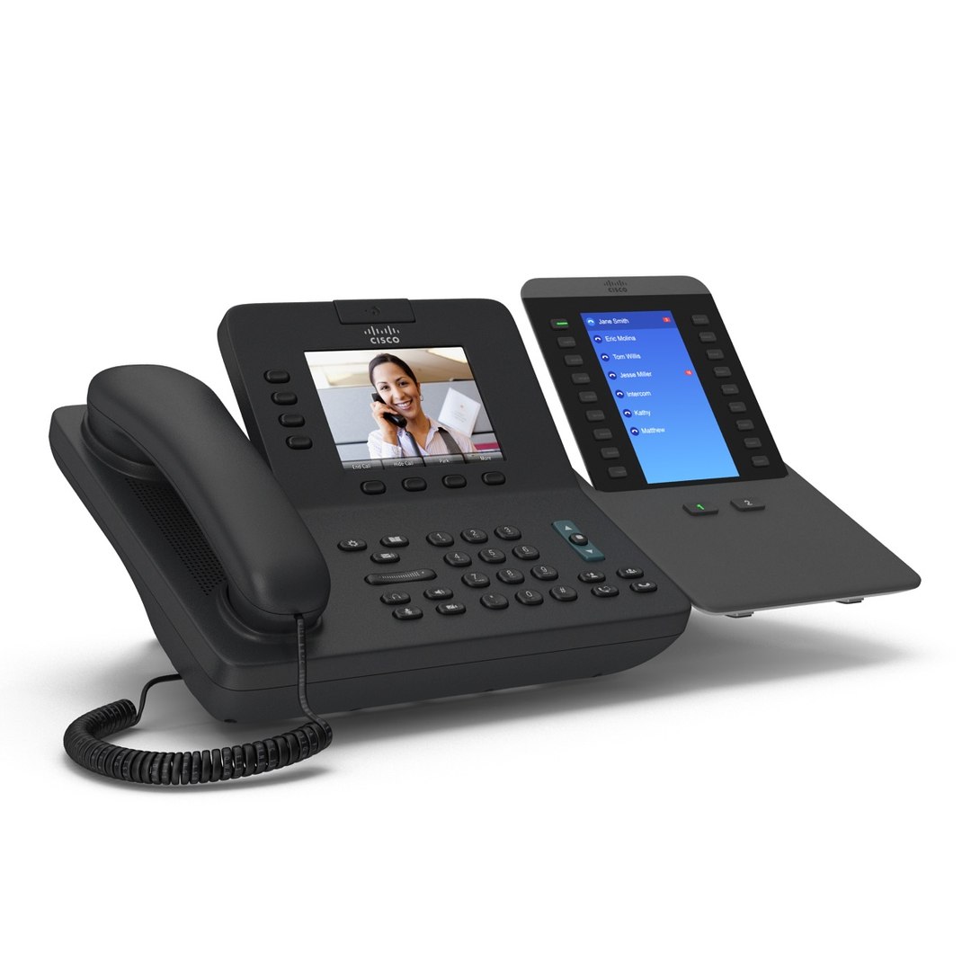 3d model cisco unified ip phone