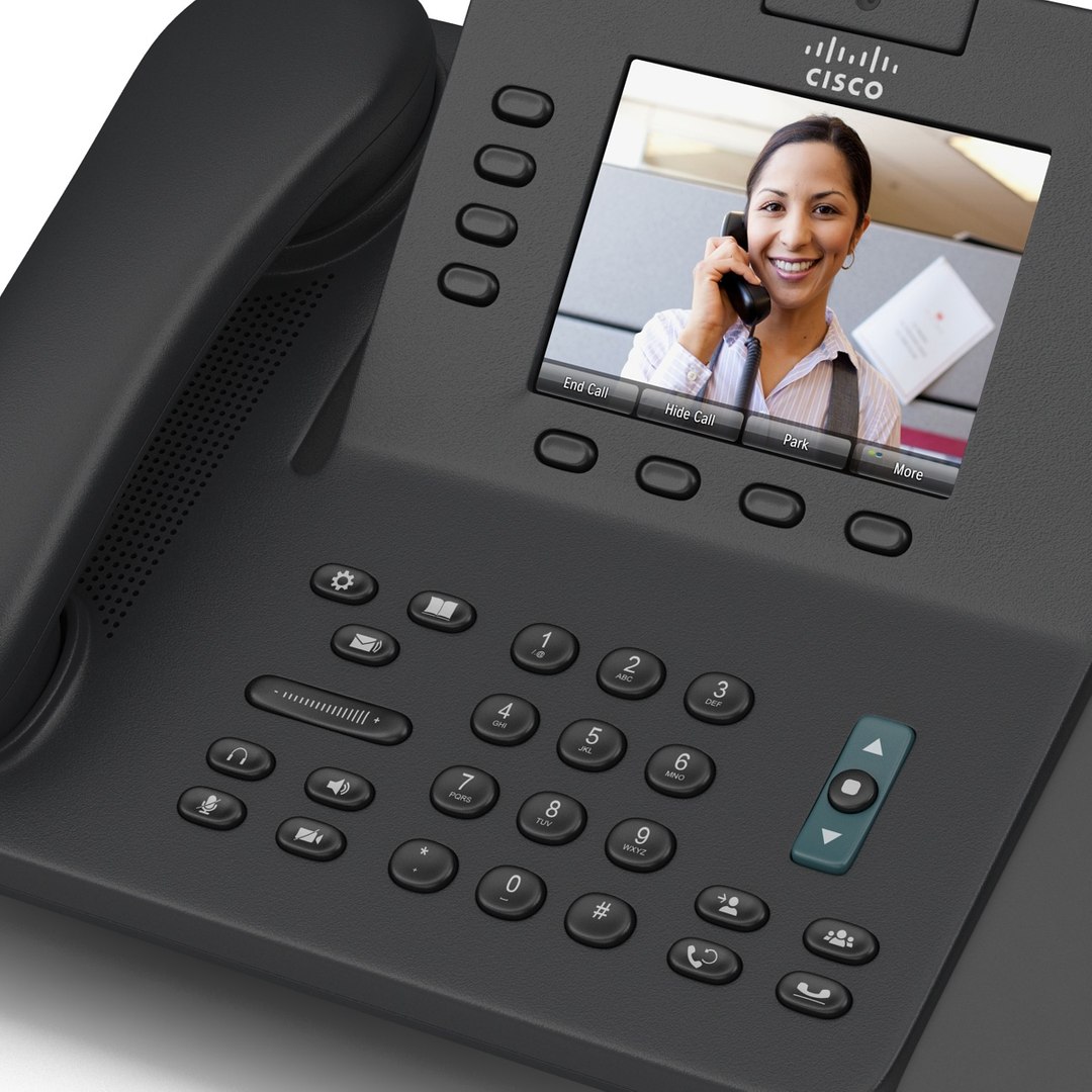 3d model cisco unified ip phone