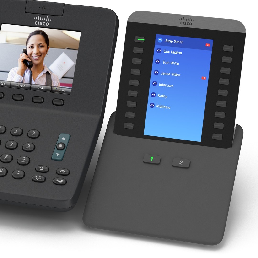 3d model cisco unified ip phone