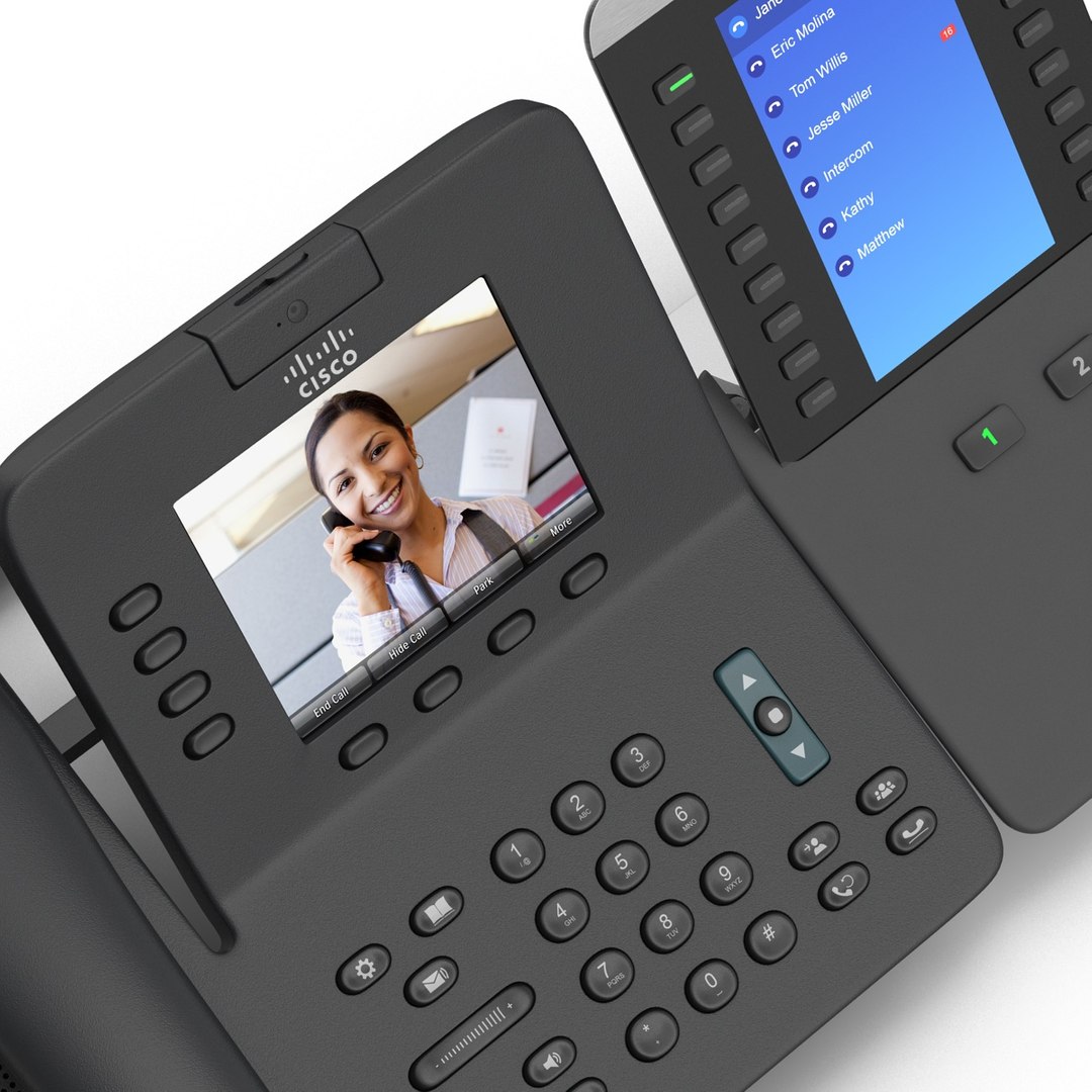 3d model cisco unified ip phone