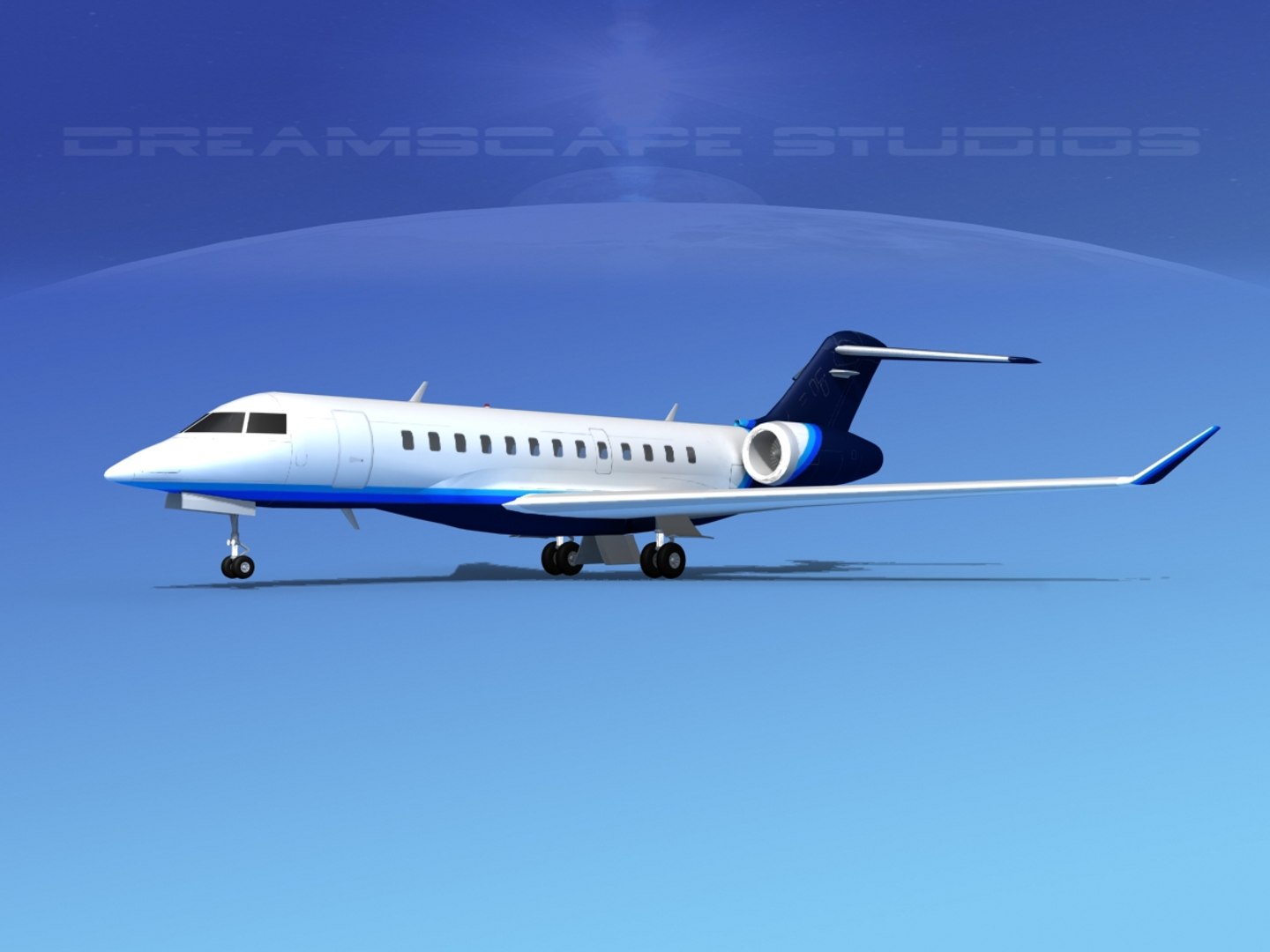 3d turbines bombardier global express