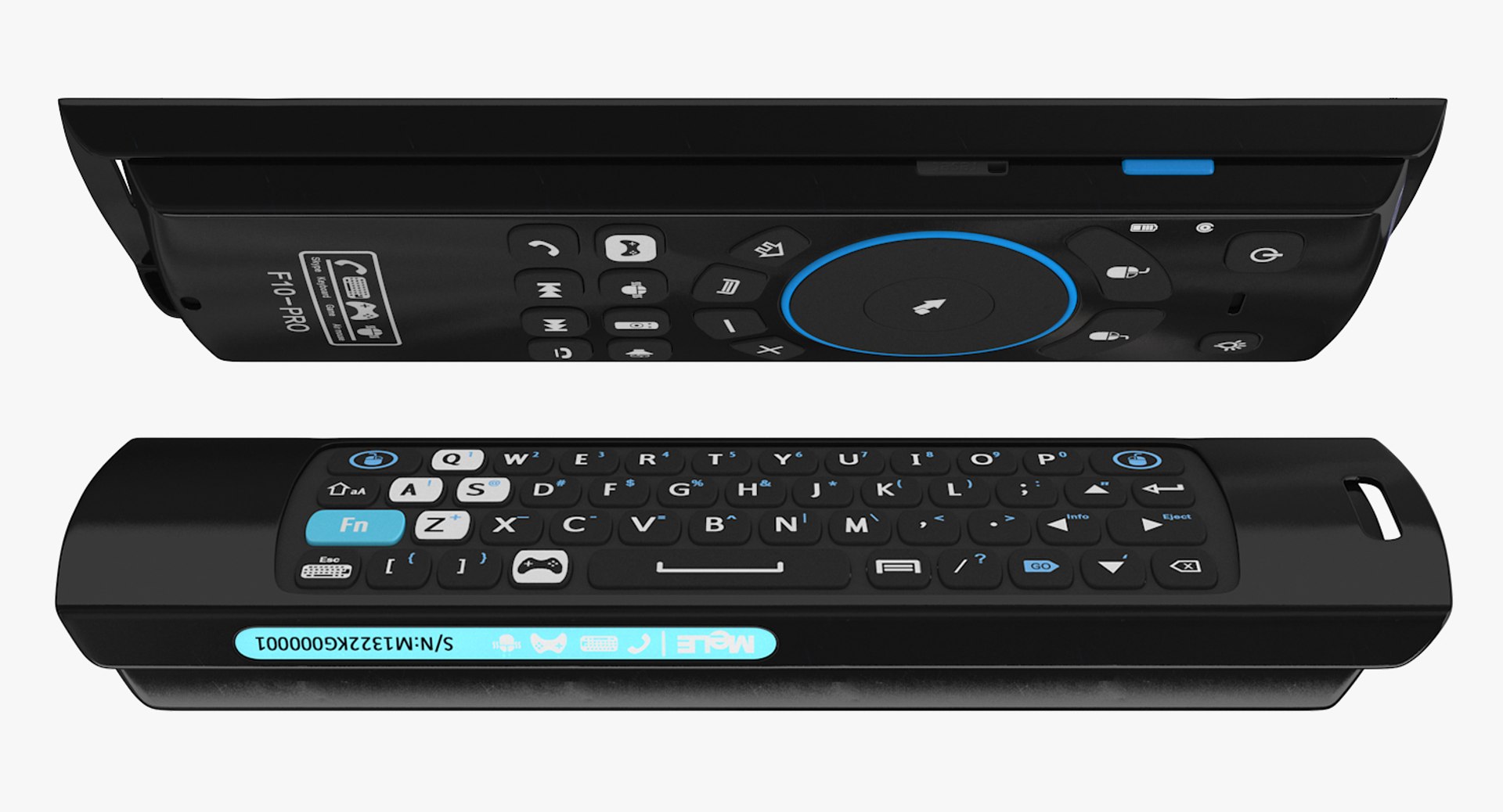 Wireless keyboard mele f10 3D model - TurboSquid 1163499