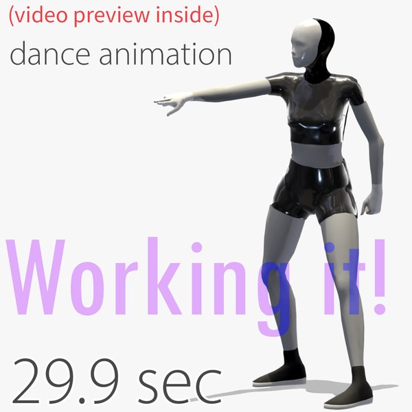 3D модель MD - Working it - dance animation - 65-130bpm - TurboSquid ...