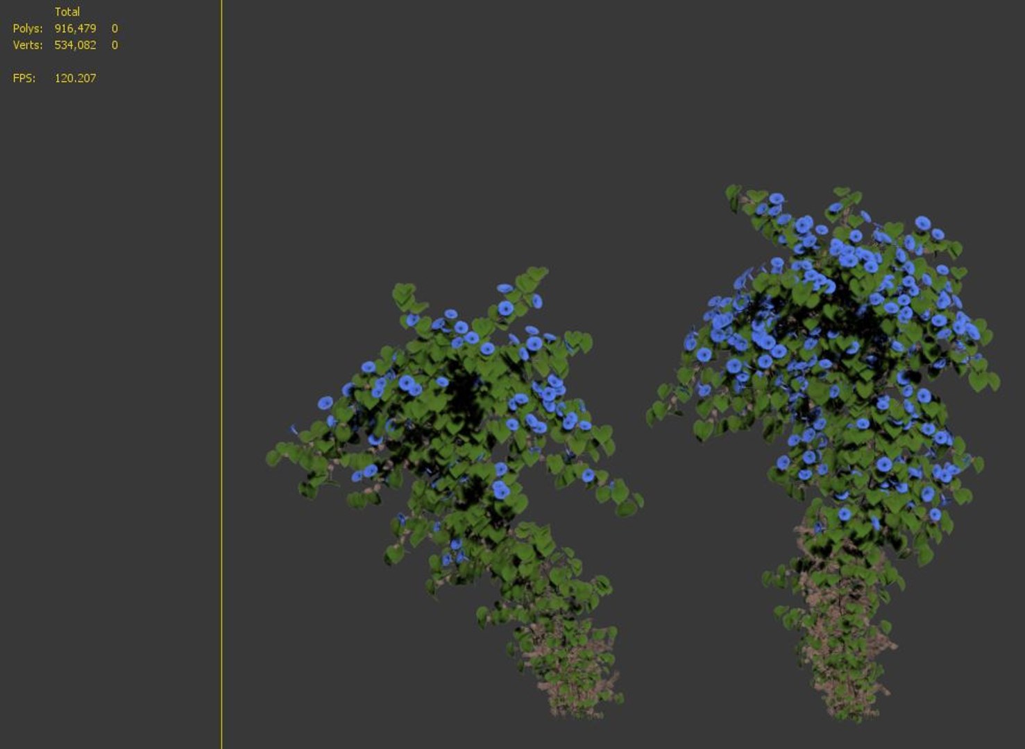 3D Ipomoea Indica 02 Model - TurboSquid 1972112