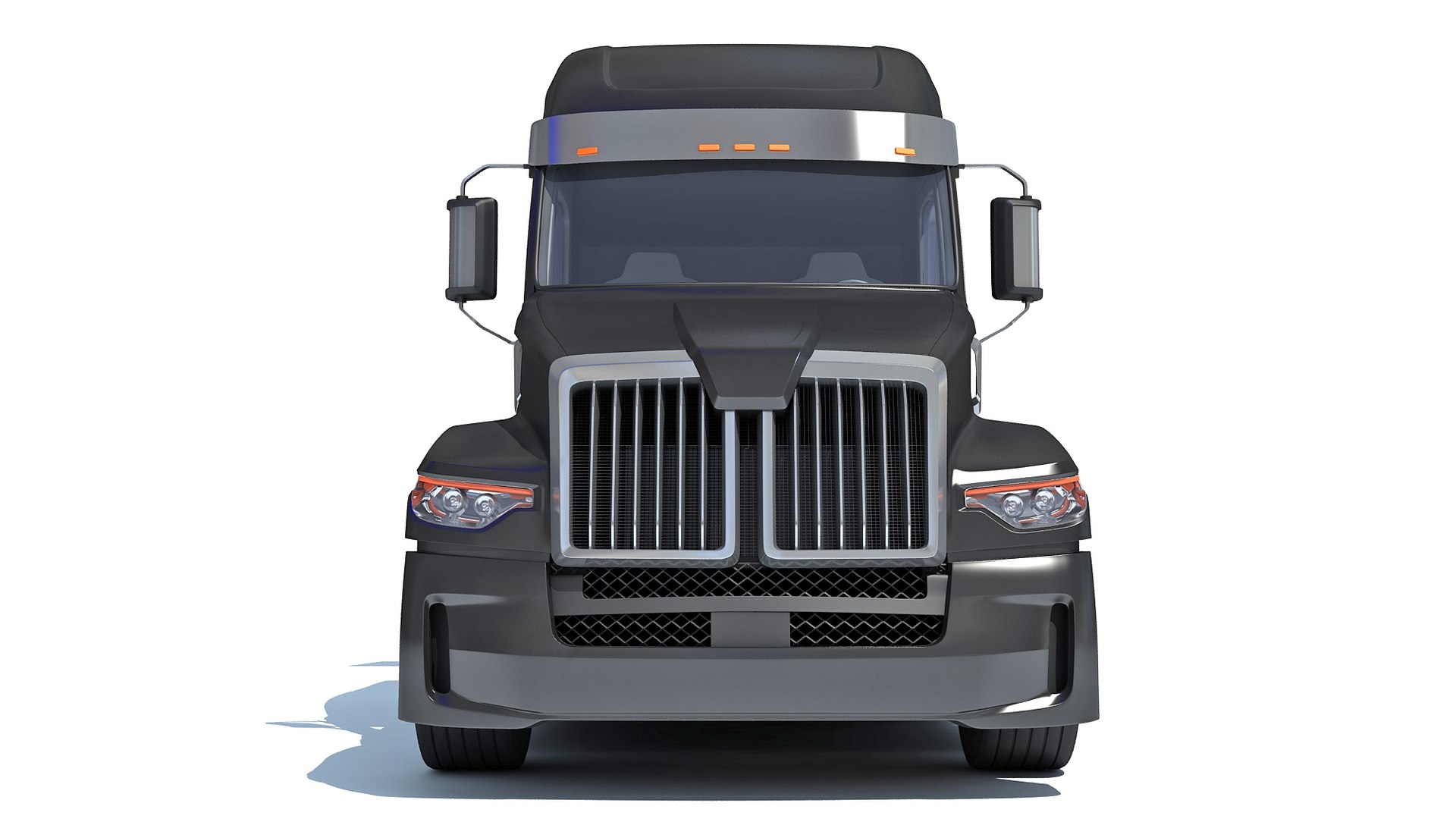 3D Truck With Tipper Trailer - TurboSquid 2163363