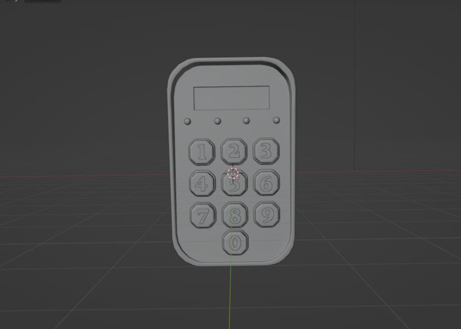 3D Model Keypad 3D Model - TurboSquid 2343431