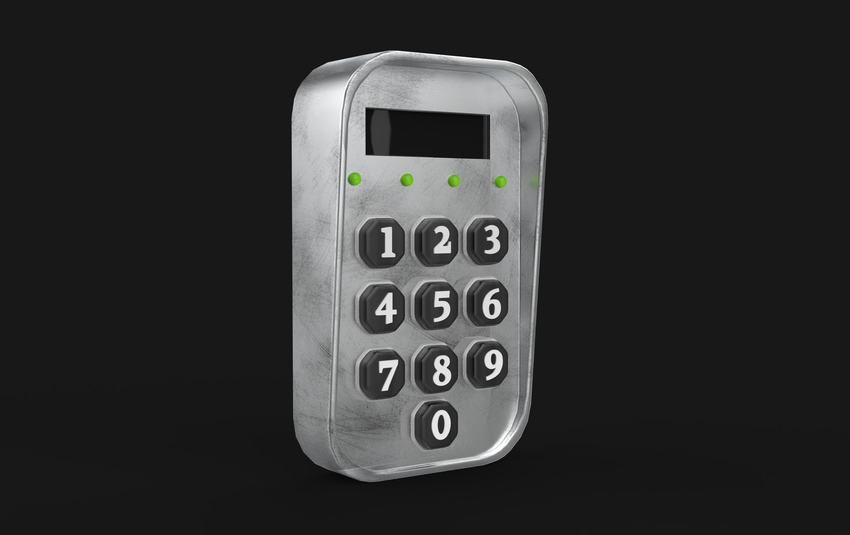 3D Model Keypad 3D Model - TurboSquid 2343431