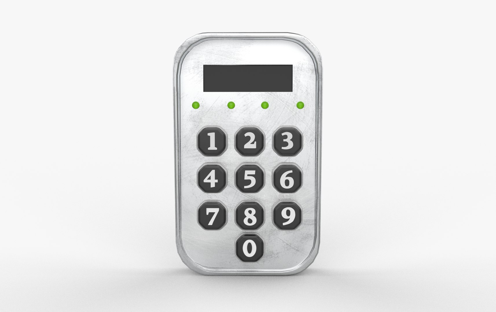 3D Model Keypad 3D Model - TurboSquid 2343431