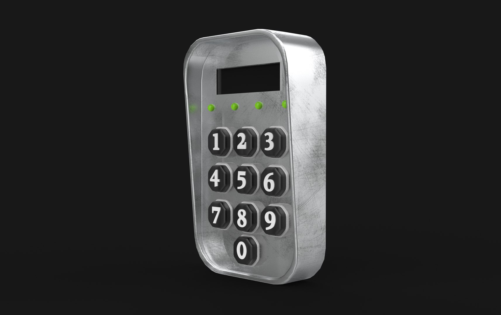 3D Model Keypad 3D Model - TurboSquid 2343431