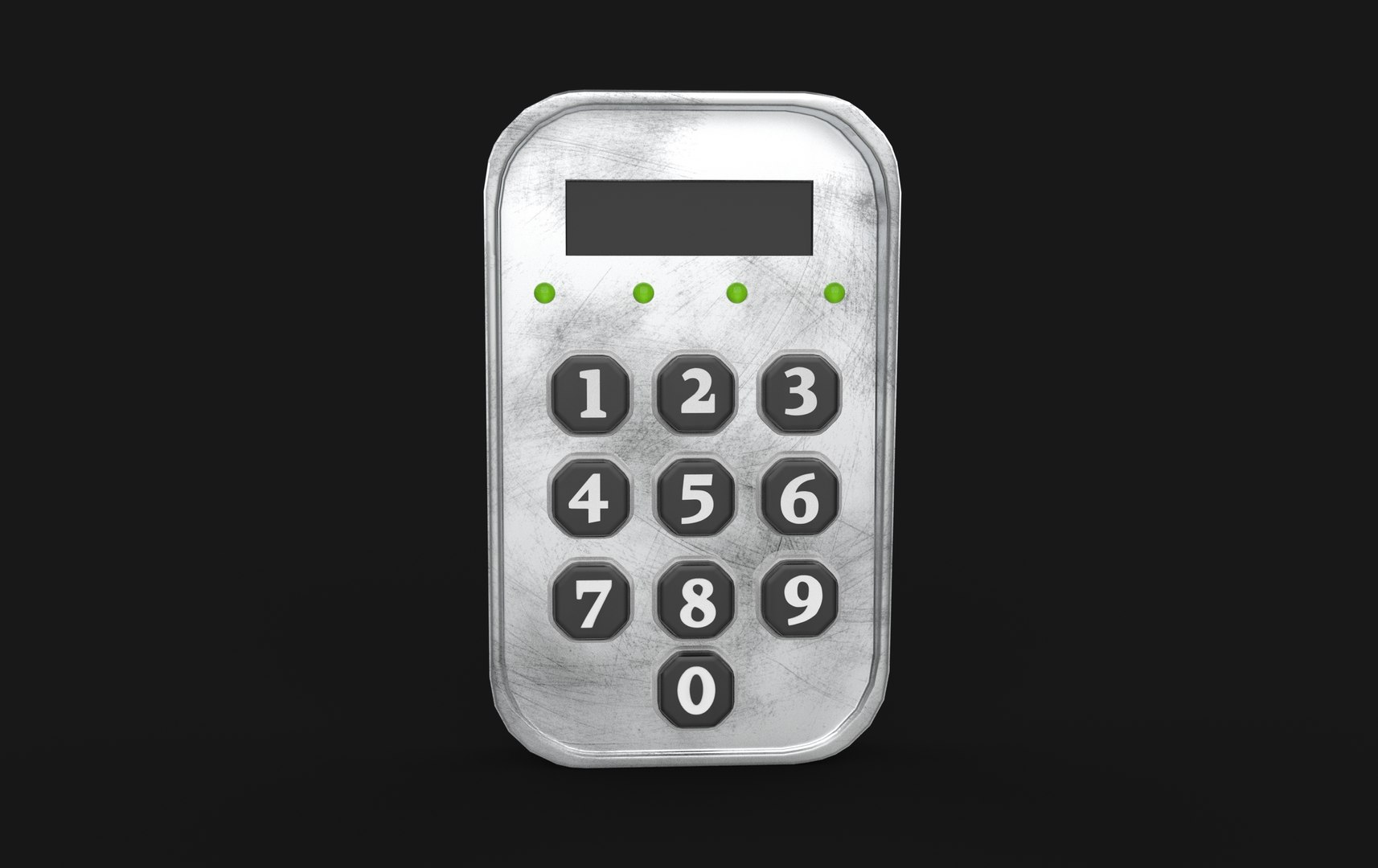 3D Model Keypad 3D Model - TurboSquid 2343431