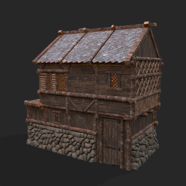 Medieval House 3D Models for Download | TurboSquid