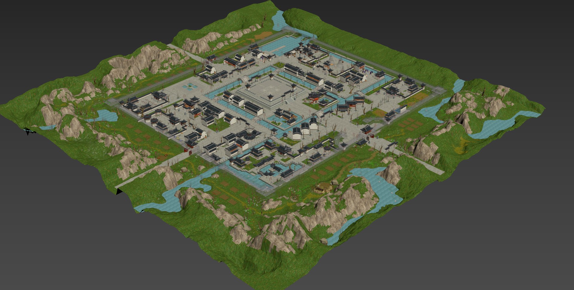City Suzhou 3D Model - TurboSquid 1322353
