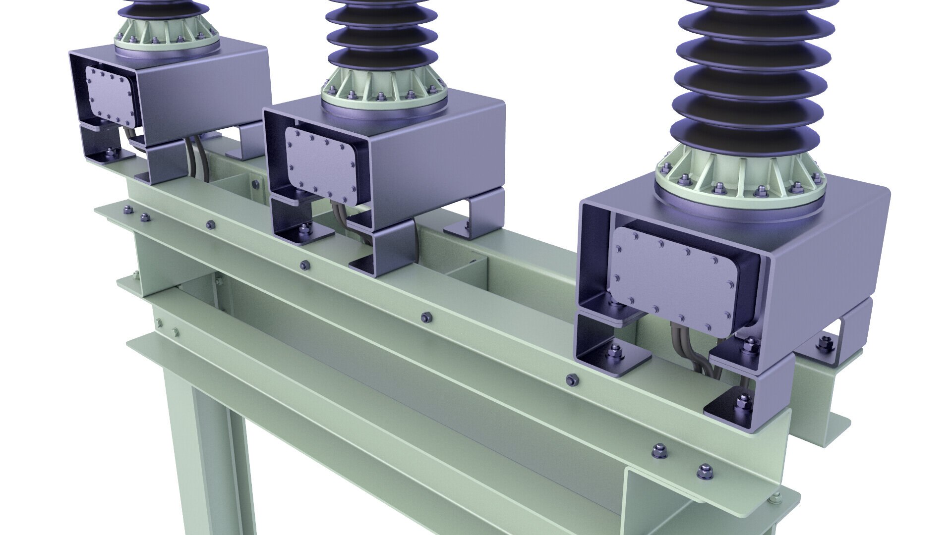 Substation High Voltage Disconnector Switch 26 3D model - TurboSquid ...