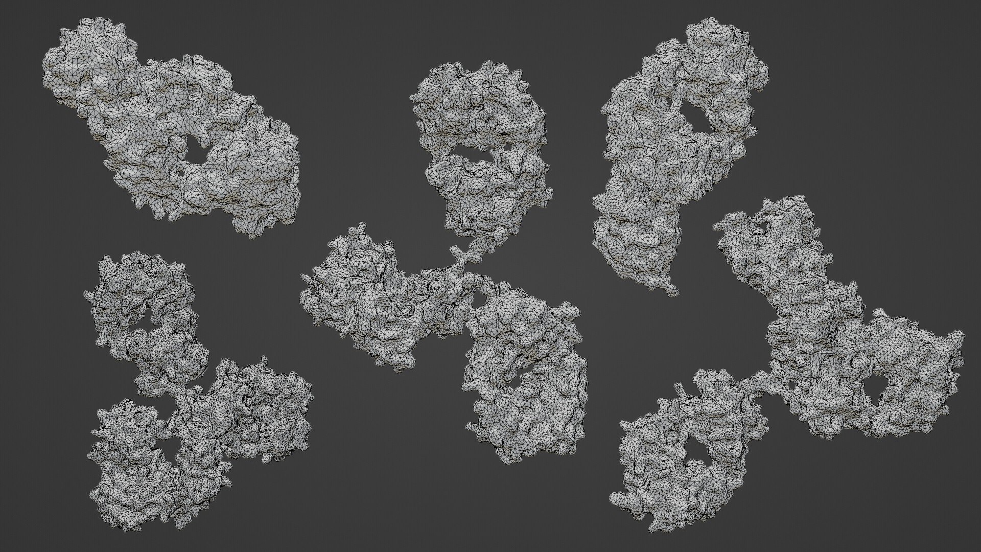 Antibody 3D model - TurboSquid 1840780