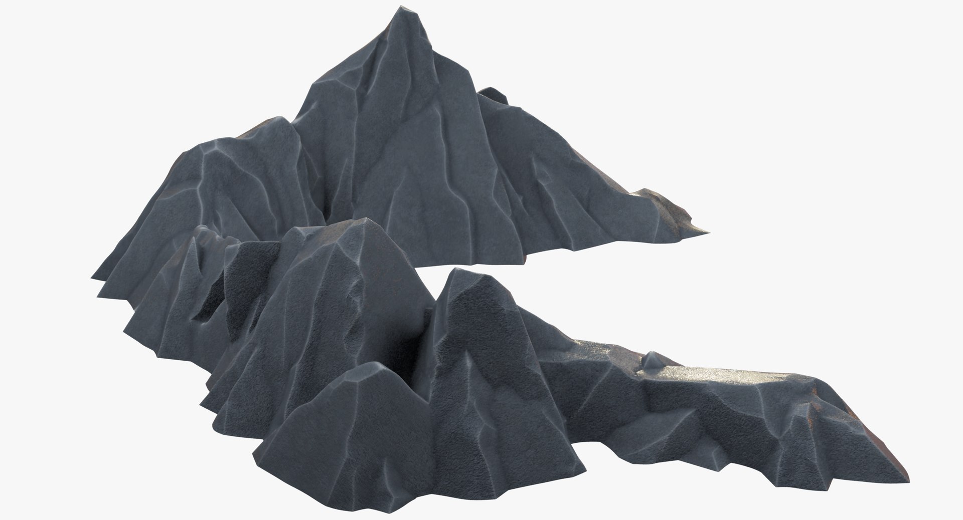 Rock Polygons 3D - TurboSquid 1373107