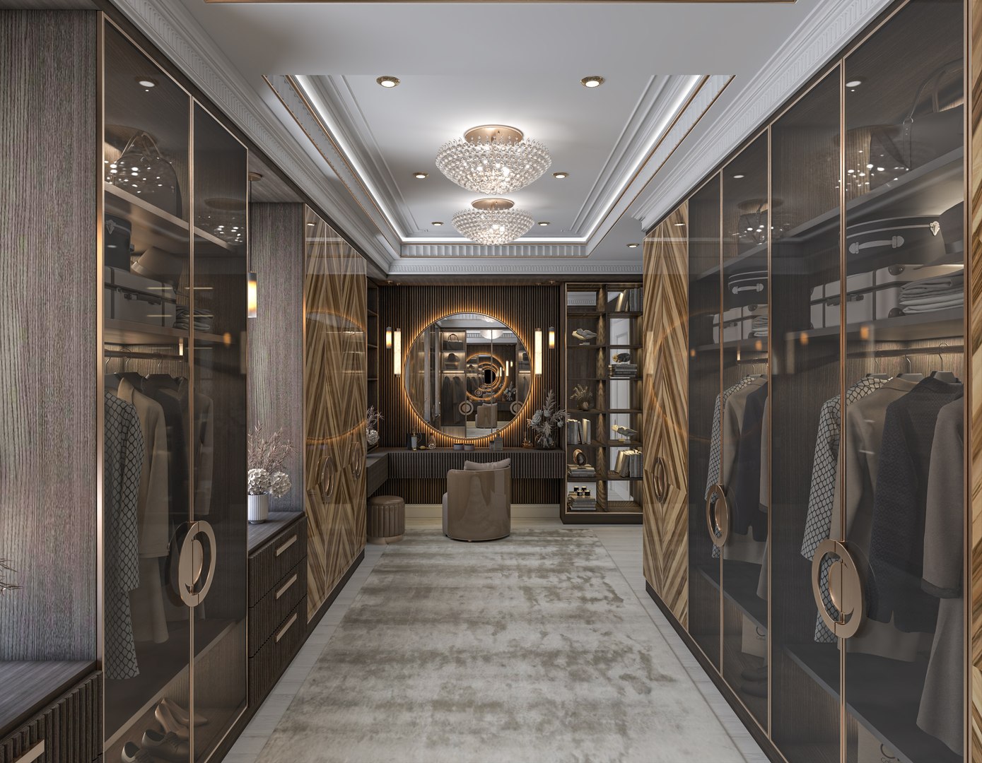 Ultra Luxury Closet Model - TurboSquid 2523107