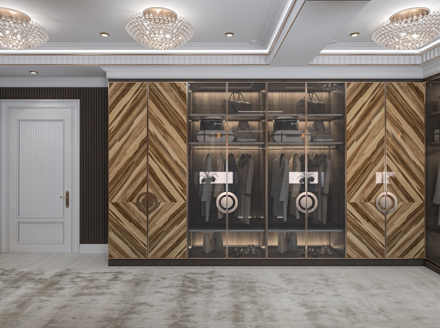 Ultra Luxury Closet Model - TurboSquid 2523107