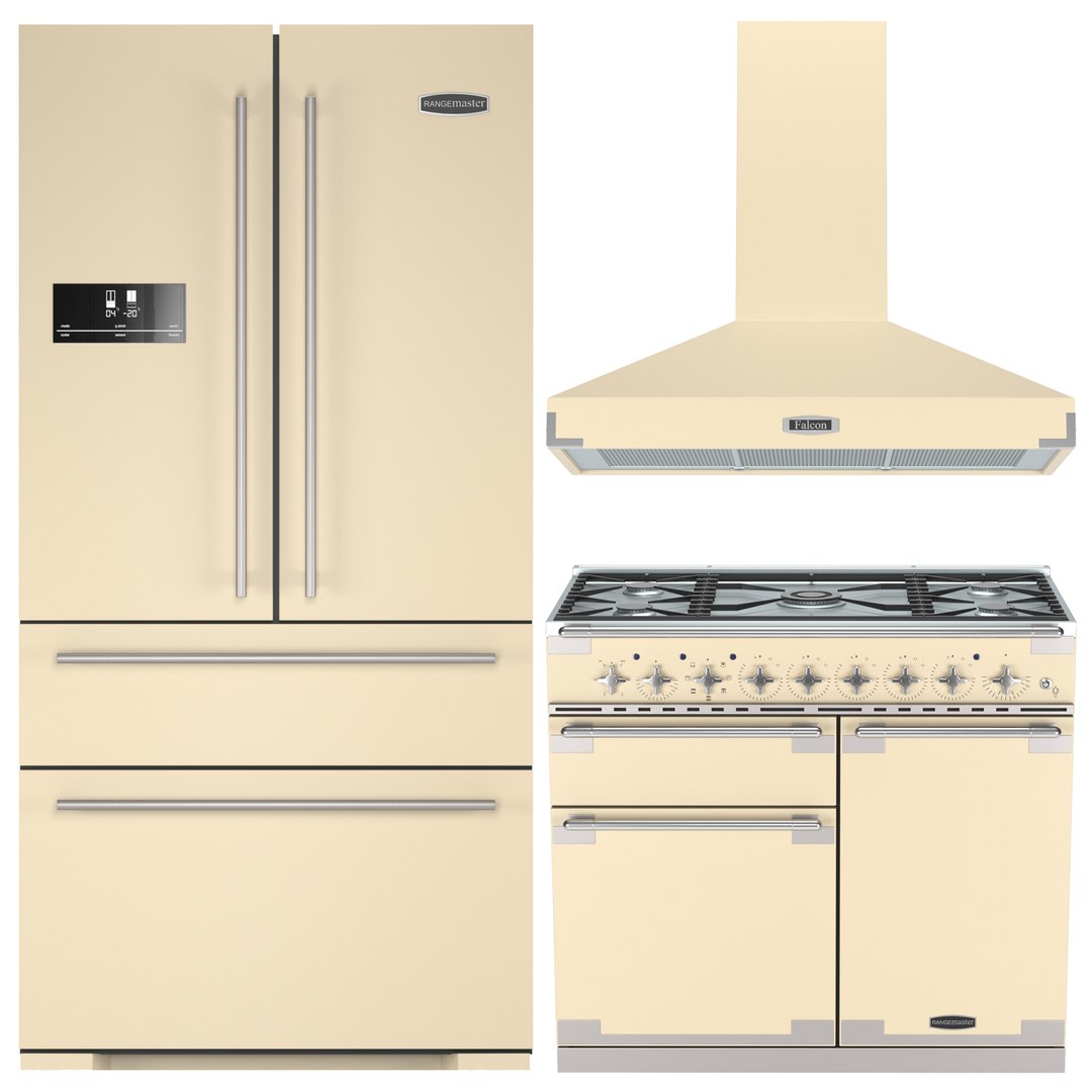 RANGEMASTER Kitchen Appliances 3D Model - TurboSquid 1998614