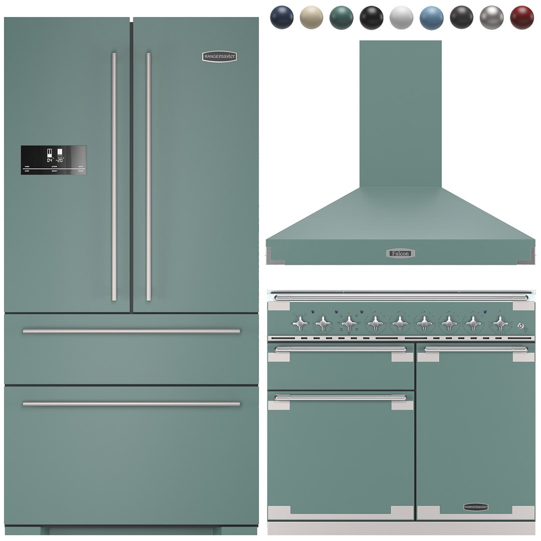 RANGEMASTER Kitchen Appliances 3D Model - TurboSquid 1998614