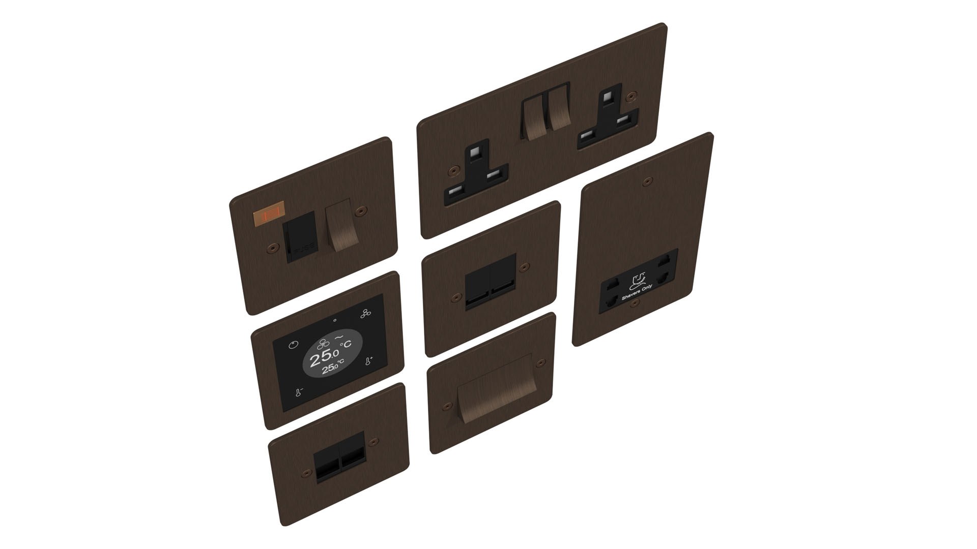 Focus Sb Lutron Alisse Accessories Electric Socket 3D Model ...