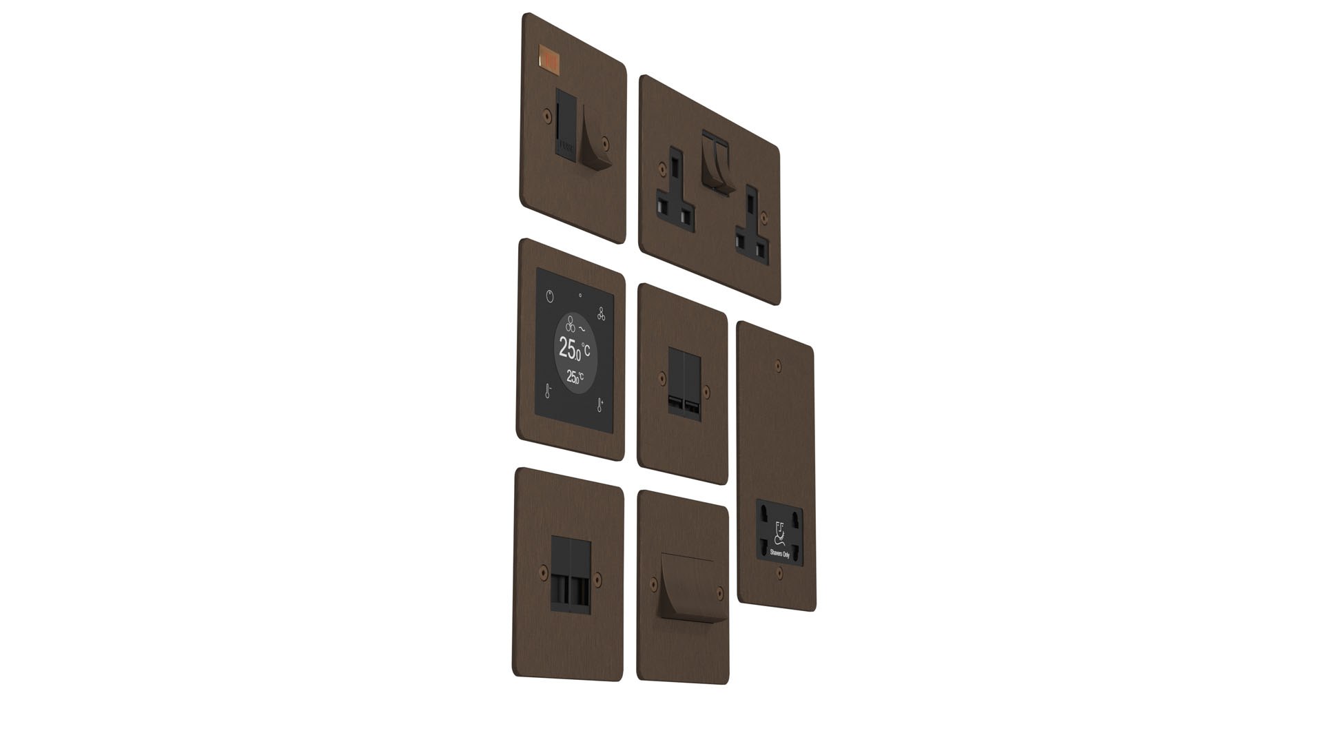 Focus Sb Lutron Alisse Accessories Electric Socket 3D Model ...