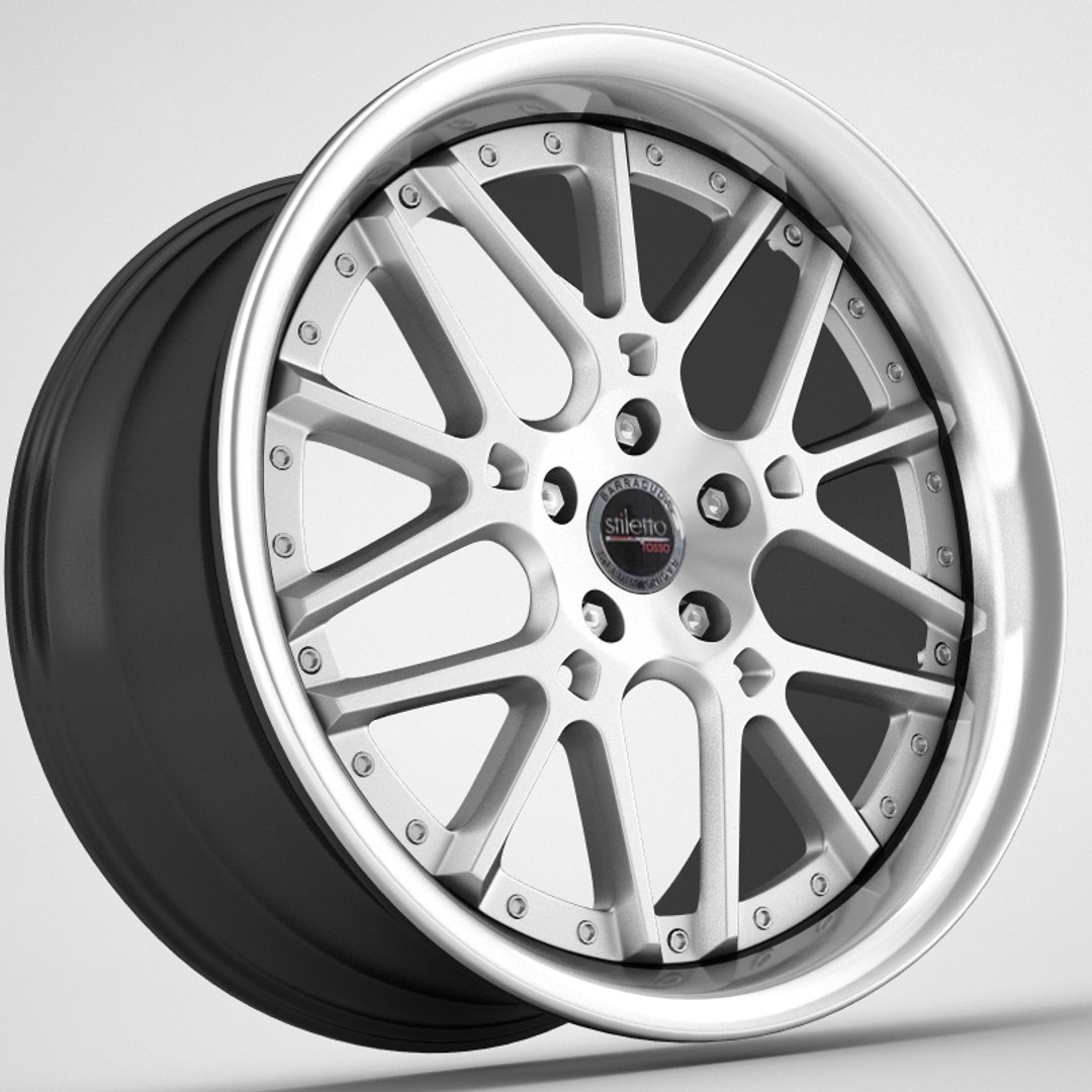rim wheel barracuda 3d 3ds