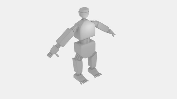 3D cartoon tronic bot model | 1142974 | TurboSquid