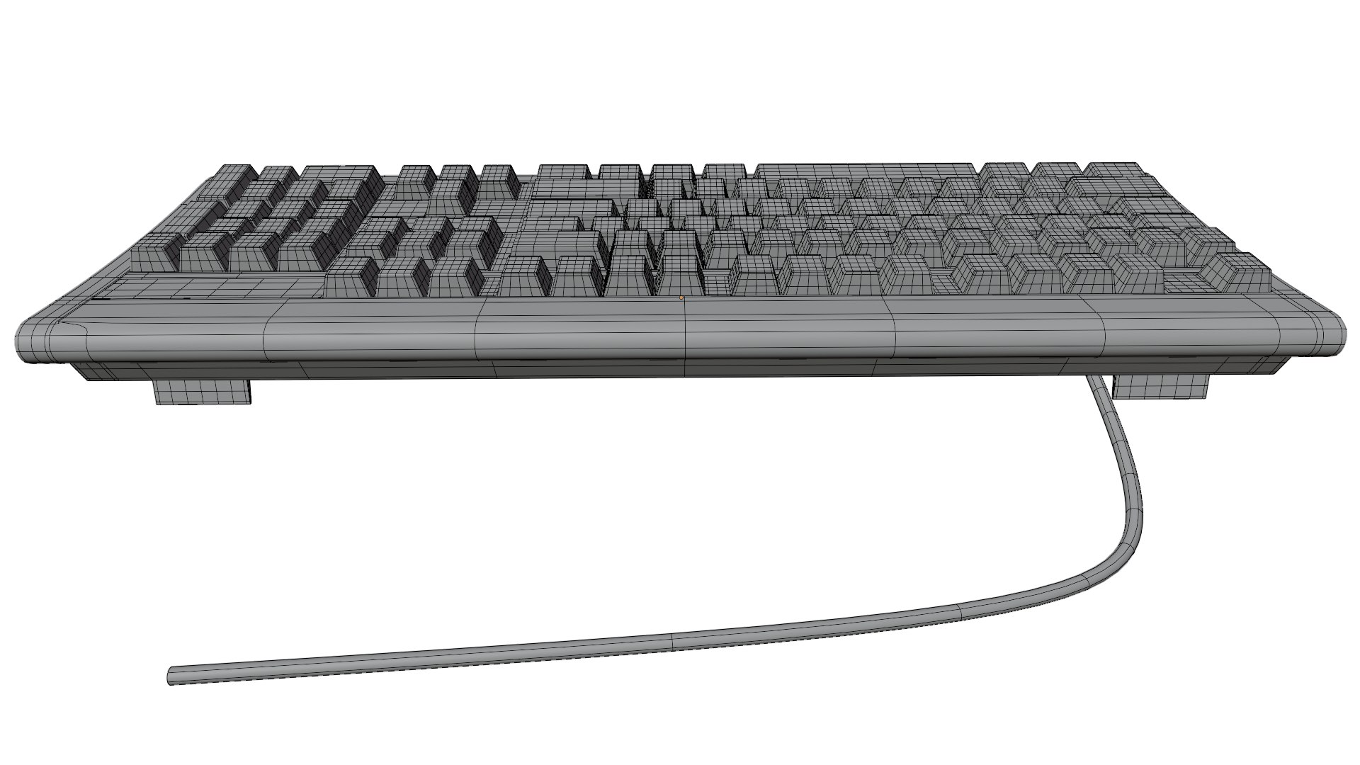 IBM Keyboard 3D - TurboSquid 2366803