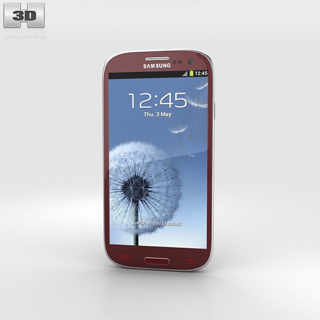 samsung galaxy s3 3d model
