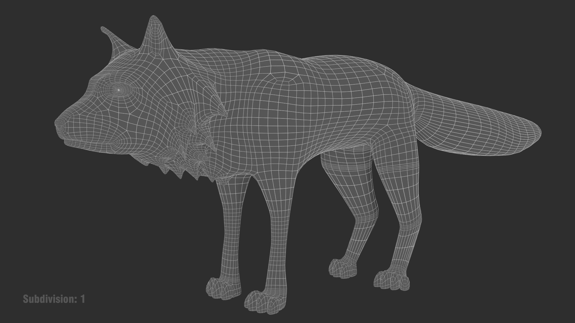 3D Cartoon Wolf And Wolf-2 Model - TurboSquid 1721129