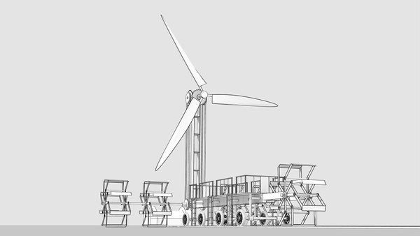 modelo 3d Wind Machine - TurboSquid 2030992