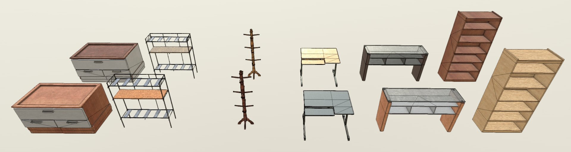 3D Modern Pbr Packed Model - TurboSquid 1533343