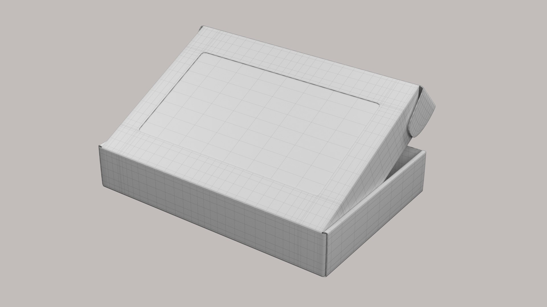 Cardboard Box Window Rigged Animated 3D Model - TurboSquid 1829982