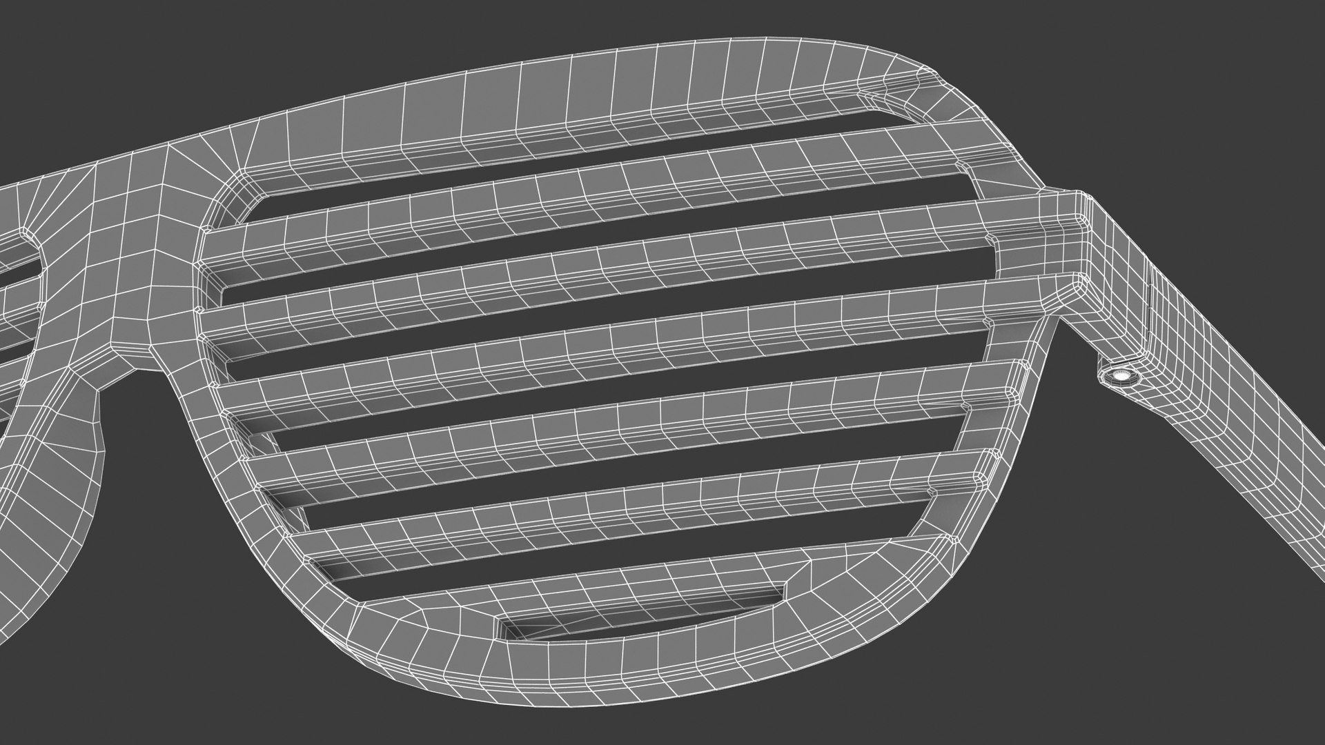 3D Glasses Shutter Model - TurboSquid 1626337