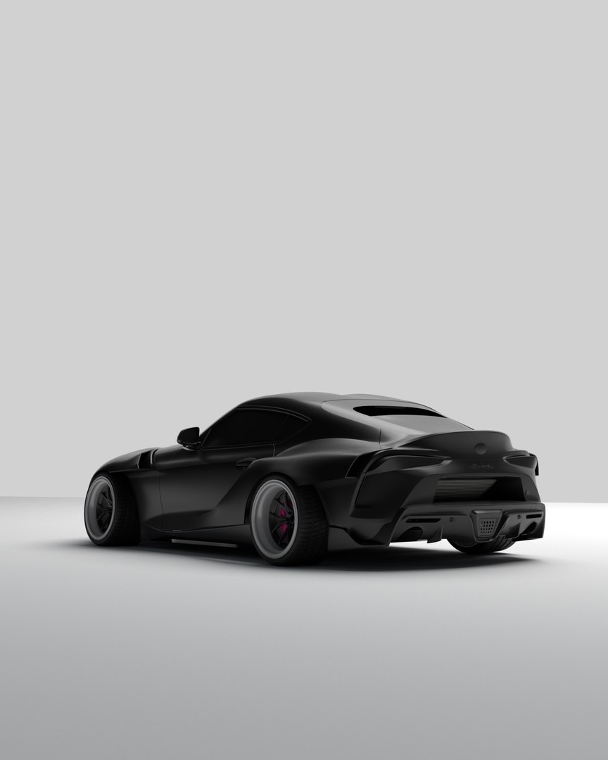 Formula Drift Toyota Supra Wide Body Toyota Supra model - TurboSquid ...