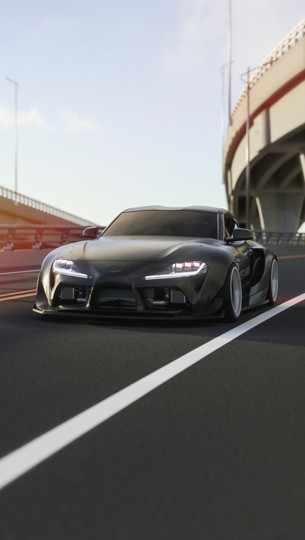 Formula Drift Toyota Supra Wide Body Toyota Supra model - TurboSquid ...