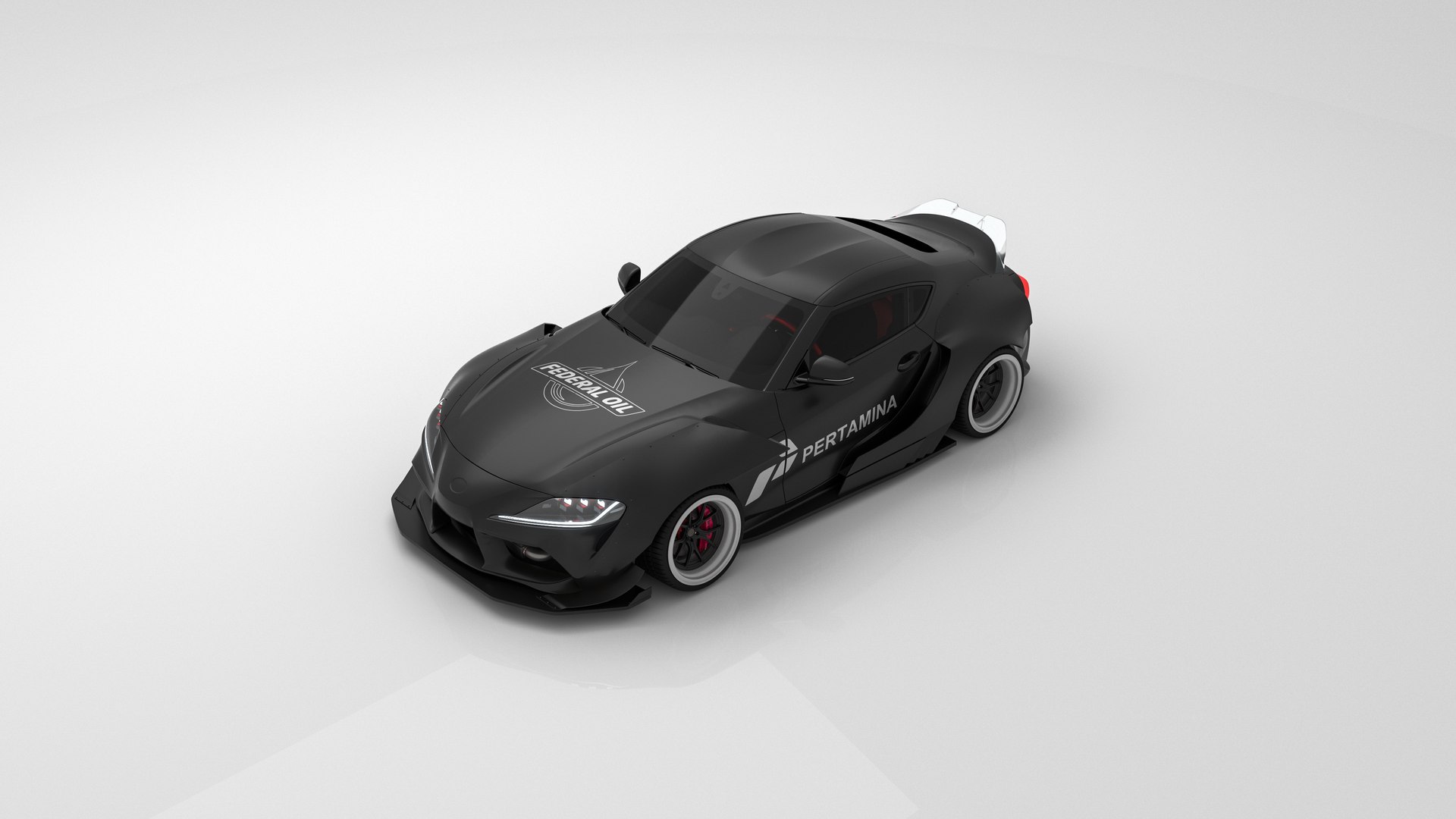 Formula Drift Toyota Supra Wide Body Toyota Supra Model - TurboSquid ...