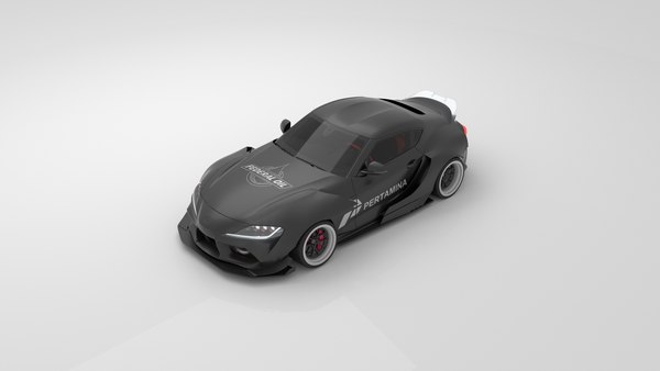 modelo 3d Formula Drift Toyota Supra Wide Body Toyota Supra ...