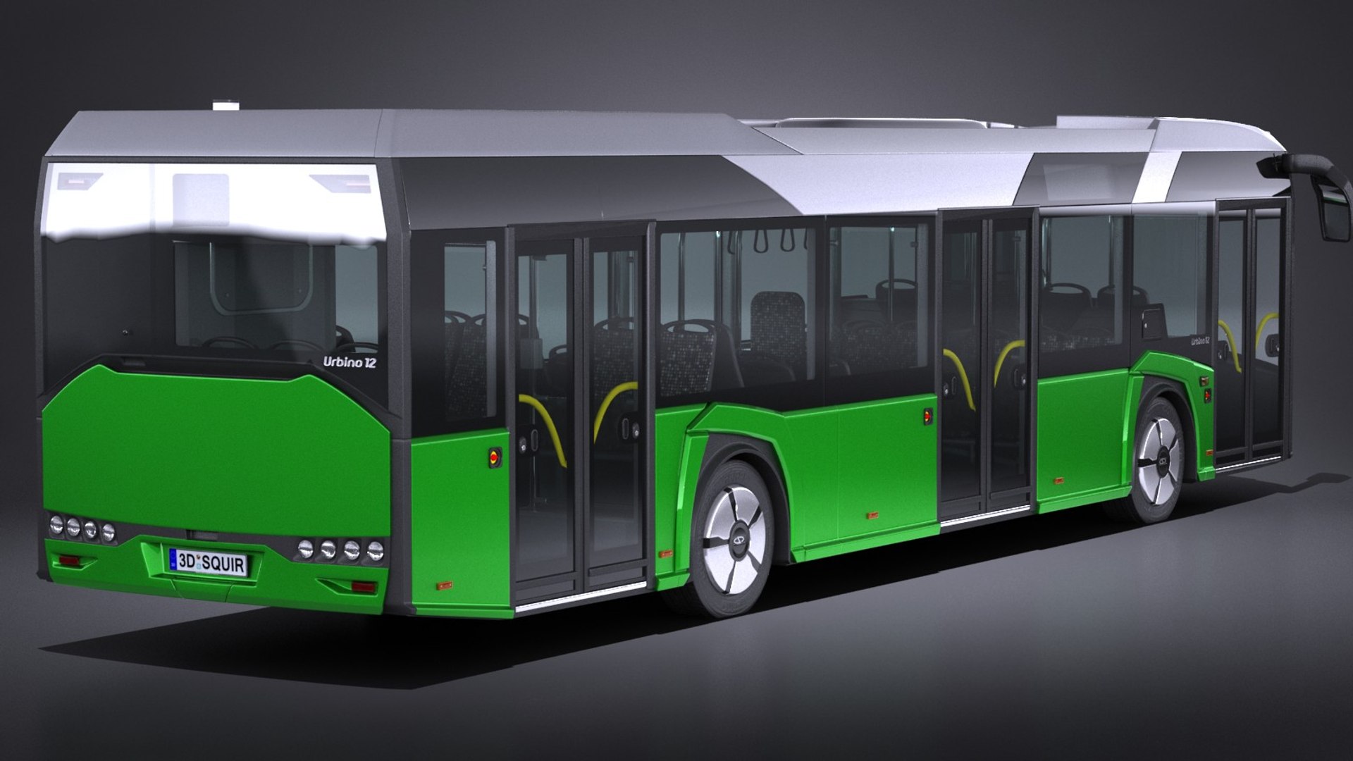 3D Solaris Urbino 12 Model - TurboSquid 1169711