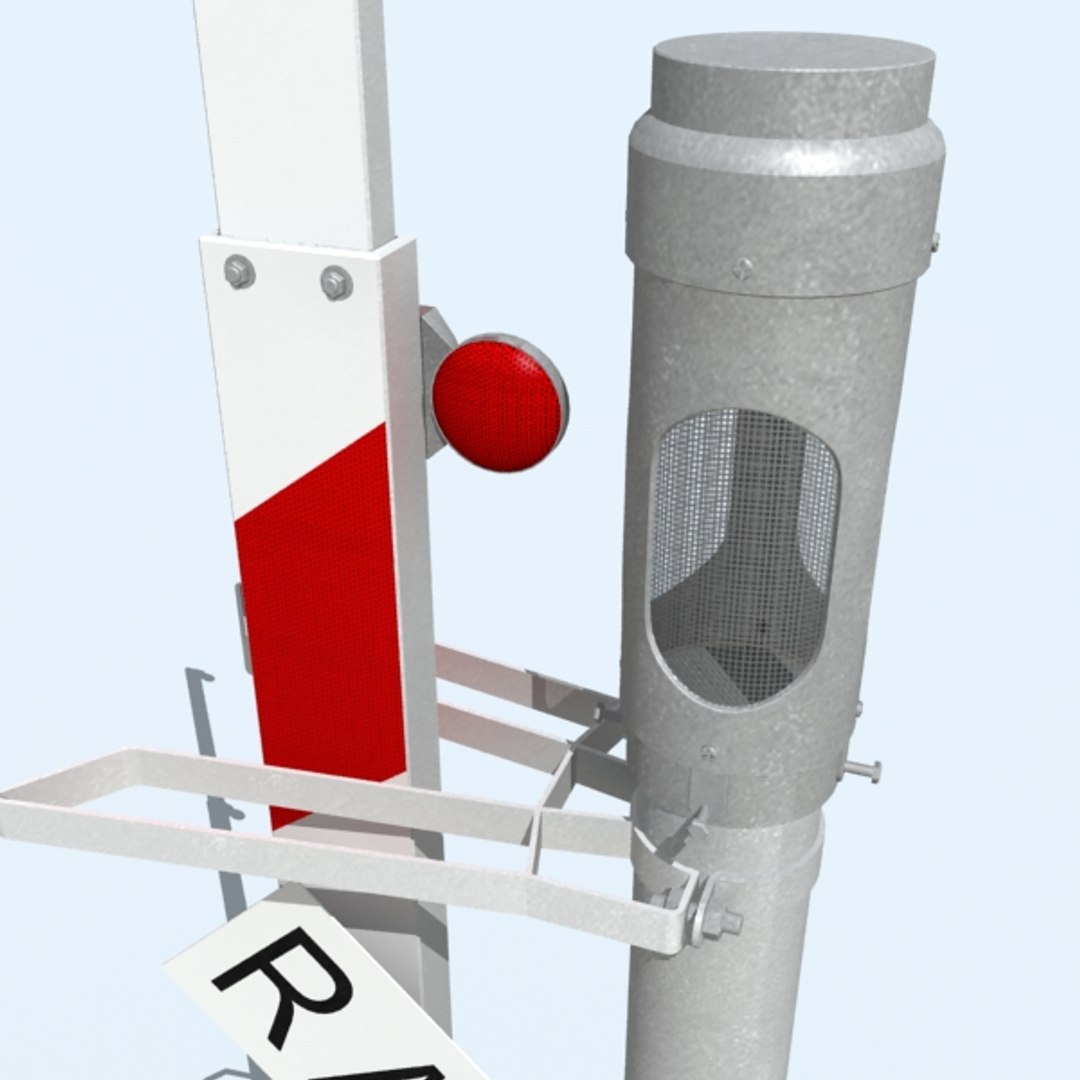 3d Model Railroad Crossings