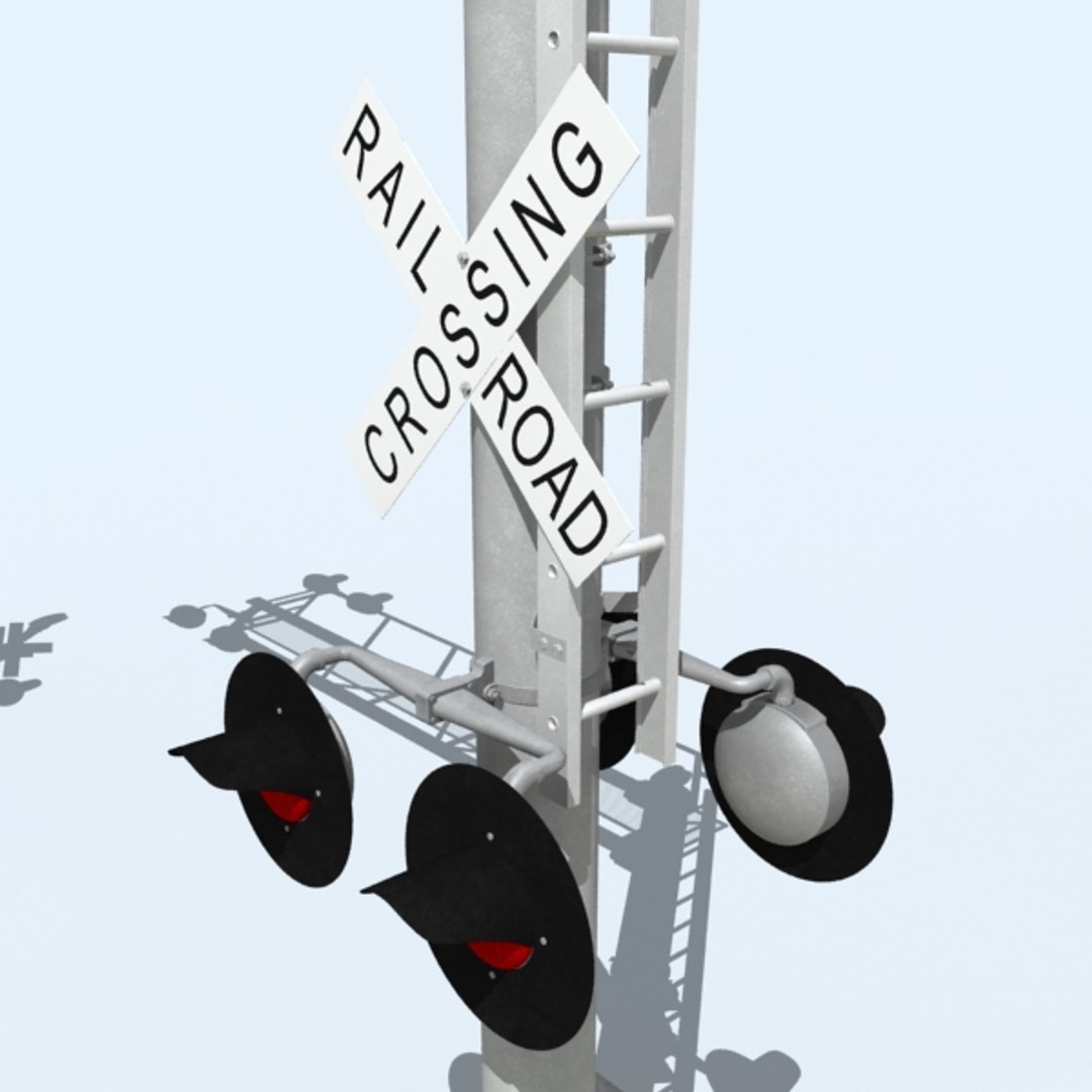 3d Model Railroad Crossings