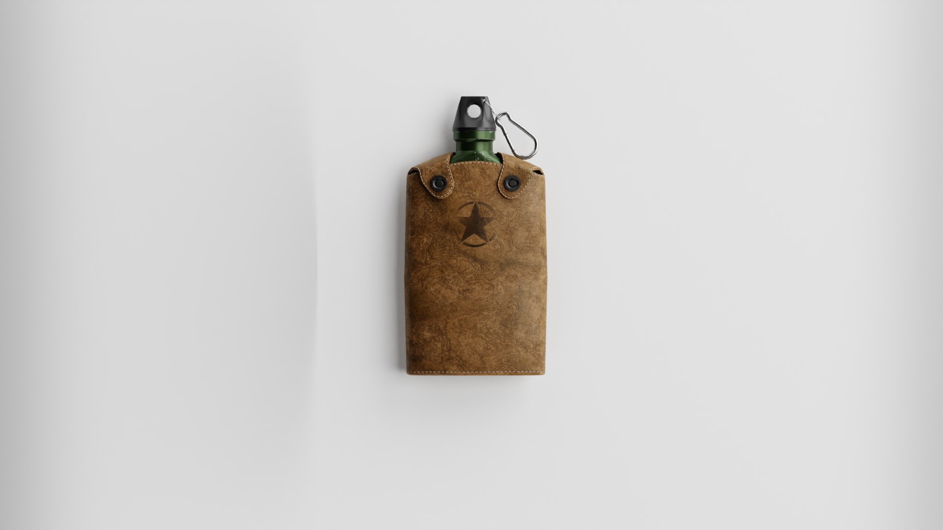 3D Army Canteen Model - TurboSquid 2041486