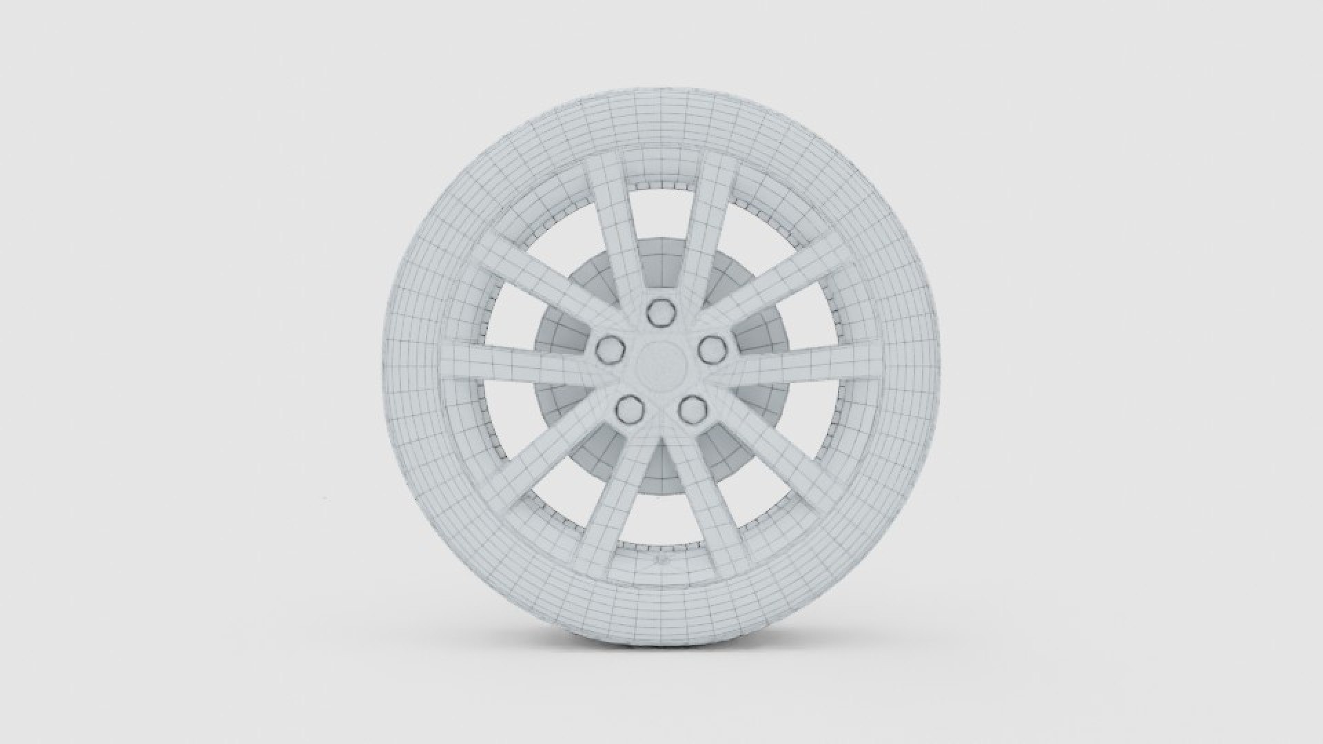 3D Model Police Wheel With Rim - TurboSquid 2157647