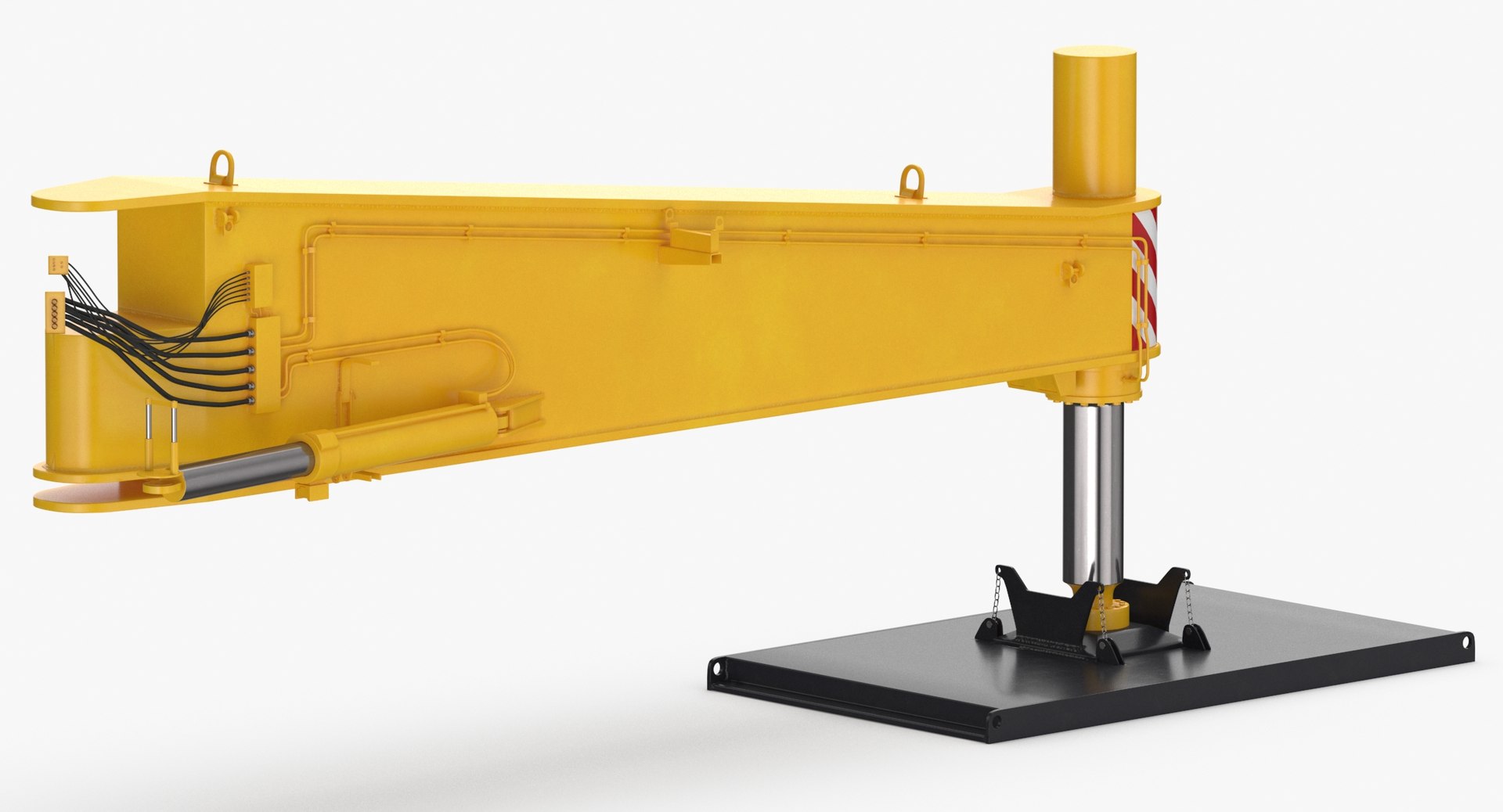 Crane Outrigger Large 04 Model - TurboSquid 1679943